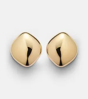 JENNIFER FISHER Puffy Cushion Earrings - Gold
