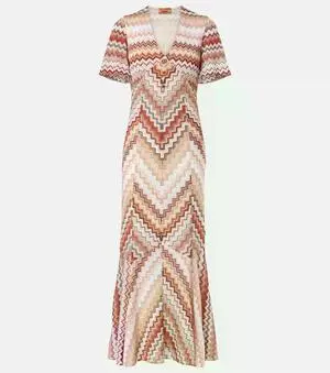 Missoni Zigzag Lamé Maxi Dress