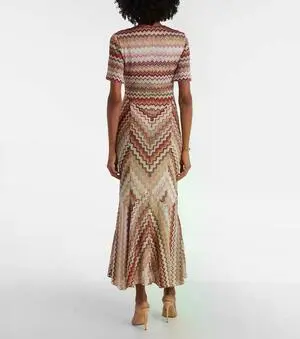 Missoni Zigzag Lamé Maxi Dress