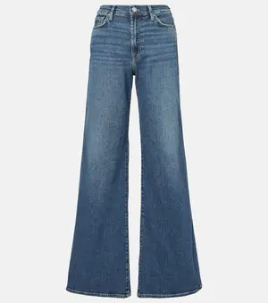 7 For All Mankind Luxe Vintage High-rise Wide-leg Jeans