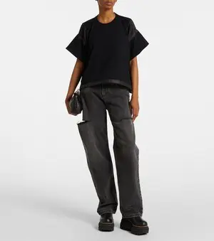 Sacai Cotton Jersey T-shirt