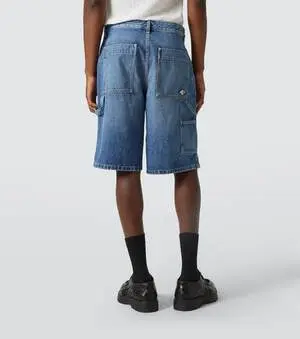 Bottega Veneta High-rise Bermuda Denim Shorts