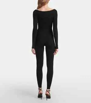 Alaïa Off-shoulder Catsuit
