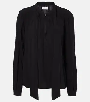 Velvet Black Blouses