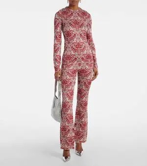 Rabanne Paisley Print Top