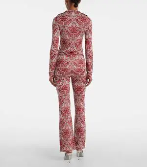 Rabanne Paisley Print Top