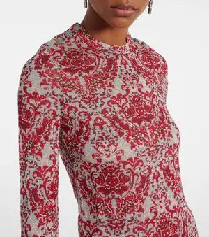 Rabanne Paisley Print Top