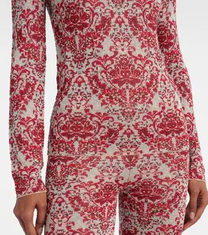 Rabanne Paisley Print Top
