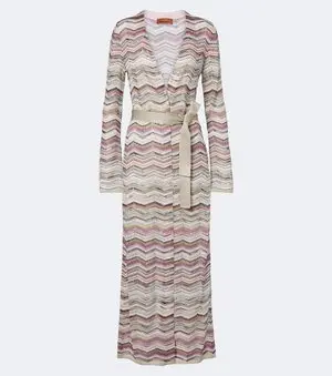 Missoni Zigzag Lamé Cardigan - Multicoloured