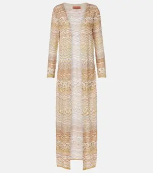 Missoni Zigzag Lamé Cardigan - Multicoloured