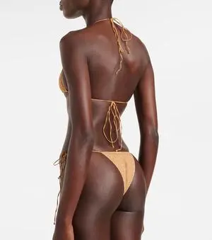 Oseree Lumière Bikini - Gold