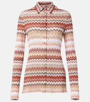 Missoni Zigzag Lame Shirt