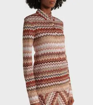 Missoni Zigzag Lame Shirt