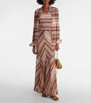 Missoni Zigzag Lame Shirt