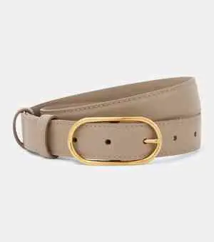 Dolce & Gabbana Dolce&Gabbana Leather Belt Beige