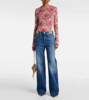 Rabanne Paisley Top