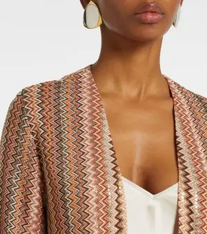 Missoni Zigzag Lame Cardigan