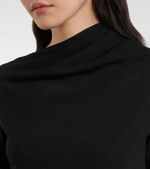 TOTEME Draped Jersey Top