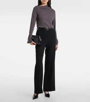 TOTEME Draped Jersey Top