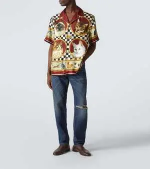 Dolce & Gabbana Distressed Slim Jeans