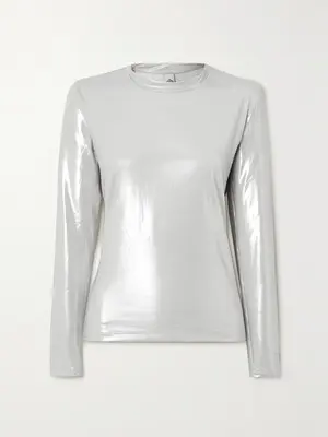 JETSET Glazy Metallic Ski Top