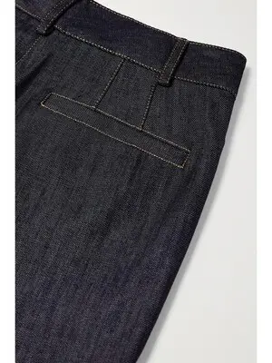 Adam Lippes High-rise Straight-leg Jeans