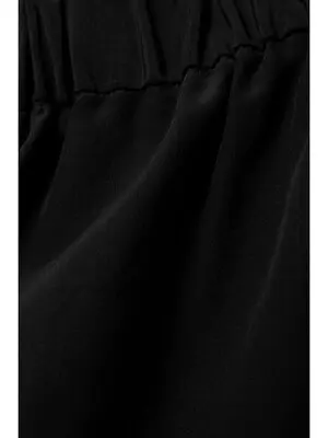 NILI LOTAN Frances Silk-crepe Shorts