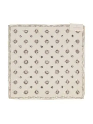 Brunello Cucinelli Reversible Pocket Square Scarf - Multi