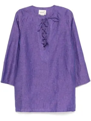 BAMBAH Tie Tunic Blouse