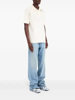 MAISON MARGIELA Logo-print Polo Shirt