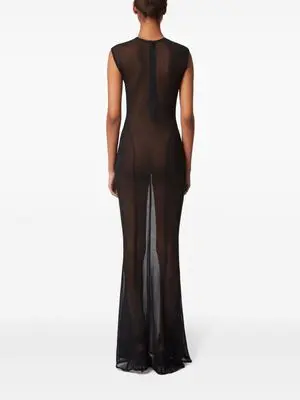 Nina Ricci Sheer Maxi Dress
