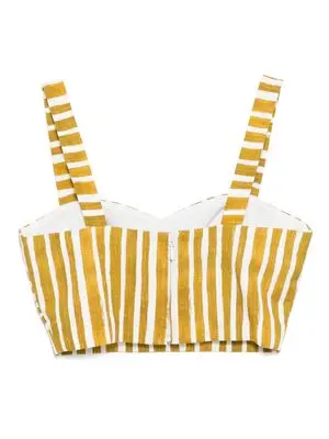 BAMBAH Olivia Striped Bustier Top