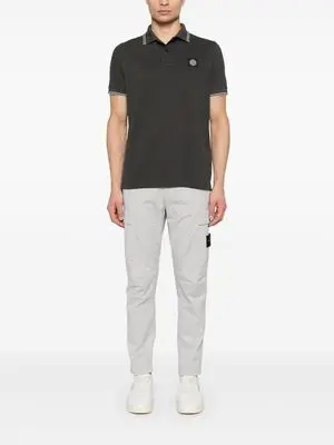 Stone Island Compass-badge Cargo Trousers - Grey