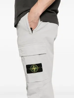 Stone Island Compass-badge Cargo Trousers - Grey