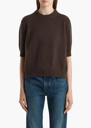 Khaite Davin Pullover - Coffee