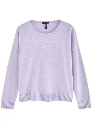 Eileen Fisher Textured Cotton Jumper