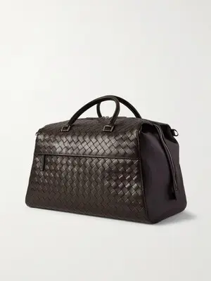 Bottega Veneta Intrecciato Leather Duffle Bag
