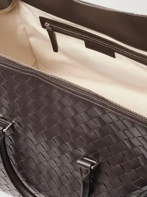 Bottega Veneta Intrecciato Leather Duffle Bag