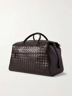 Bottega Veneta Intrecciato Leather Duffle Bag