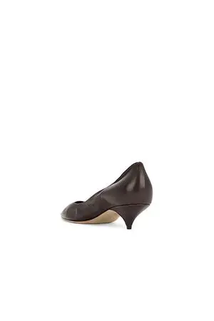 THE ROW Uxor Kitten Heel Pumps