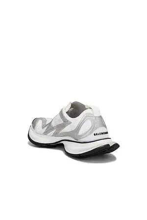 Balenciaga Circuit Sneaker - White & Silver