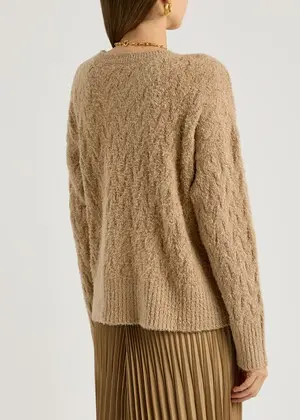 Eileen Fisher Cable-knit Brushed Cotton Jumper