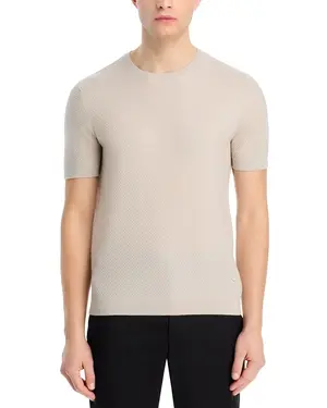 Emporio Armani Wool Jacquard Tee