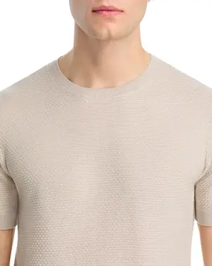 Emporio Armani Wool Jacquard Tee