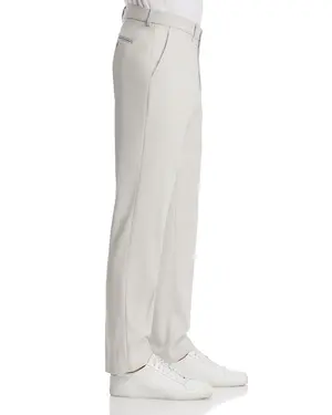 Vince Stretch Wool Slim Fit Suit Pants - Stone