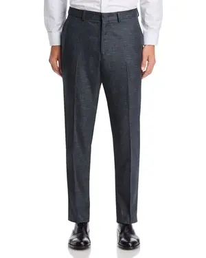 Vince Melange Solid Slim Fit Suit Pants - Grey