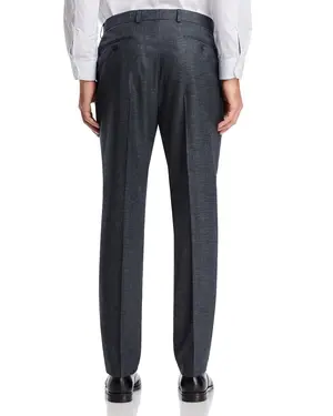 Vince Melange Solid Slim Fit Suit Pants - Grey