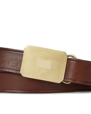 Polo Ralph Lauren Art Deco Leather Belt