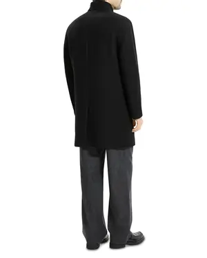Theory Belvin Wool Coat - Black