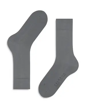 Falke Sensitive New York Crew Socks - Light Grey